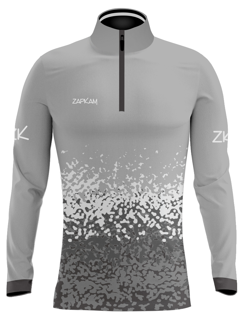 Style 277 Quarter Zip Training Top | Faded Sublimated Quarter Zip ...
