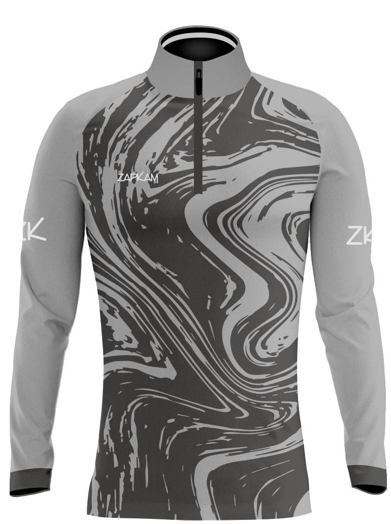 Style 321 Quarter Zip Training Top - Fully Sublimated | Striped ...