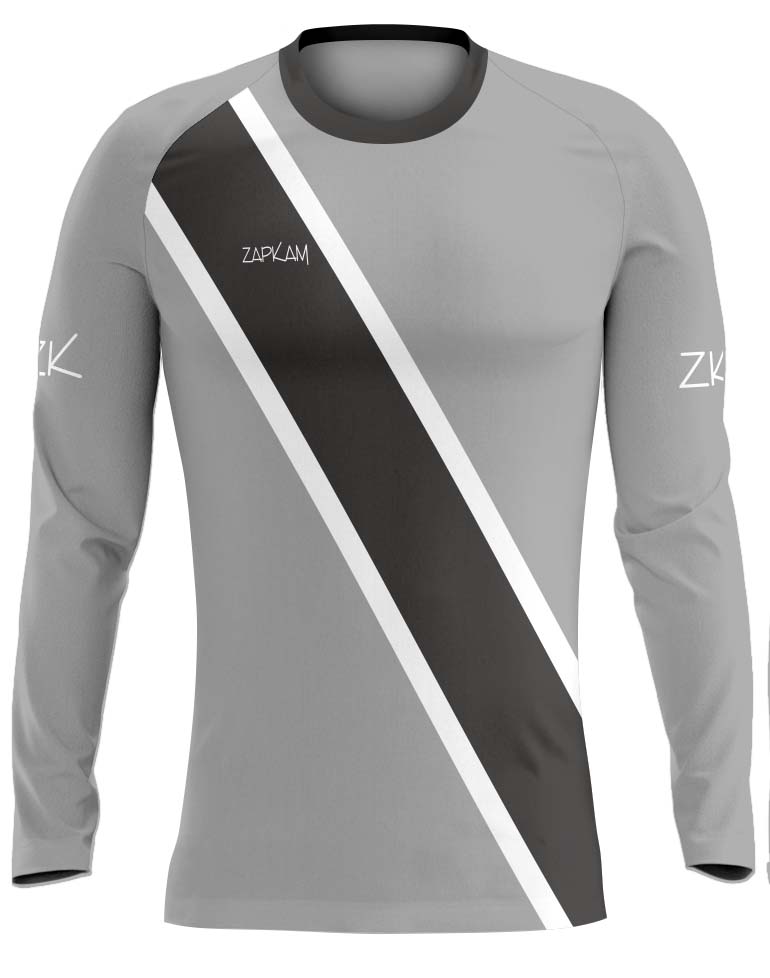 Style 34 Foam Padded Goalkeeper Shirt | Diagonal Stripes Sublimated ...