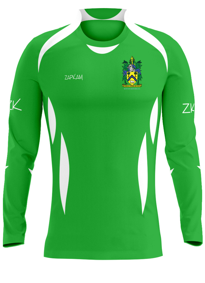 Wotton Rovers FC Green Goalkeeper Shirt | Goalkeeper Kit | Wotton ...