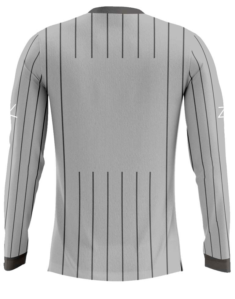 Style 53 Foam Padded Goalkeeper Shirt | Striped Sublimated Goalkeeper ...