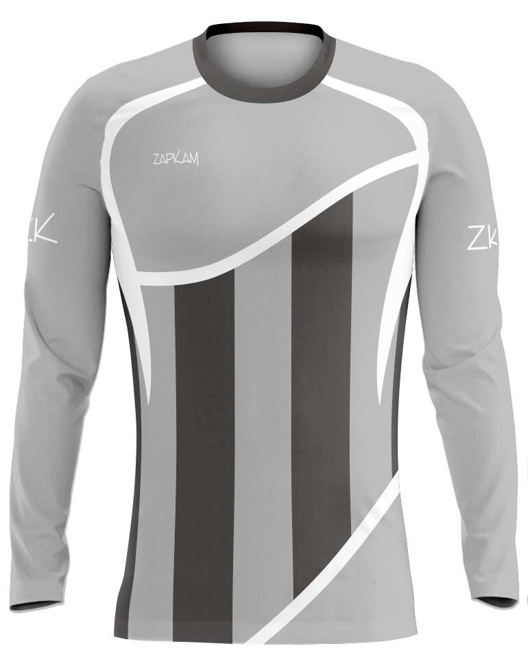 Style 110 Foam Padded Goalkeeper Shirt | Striped Sublimated Goalkeeper ...